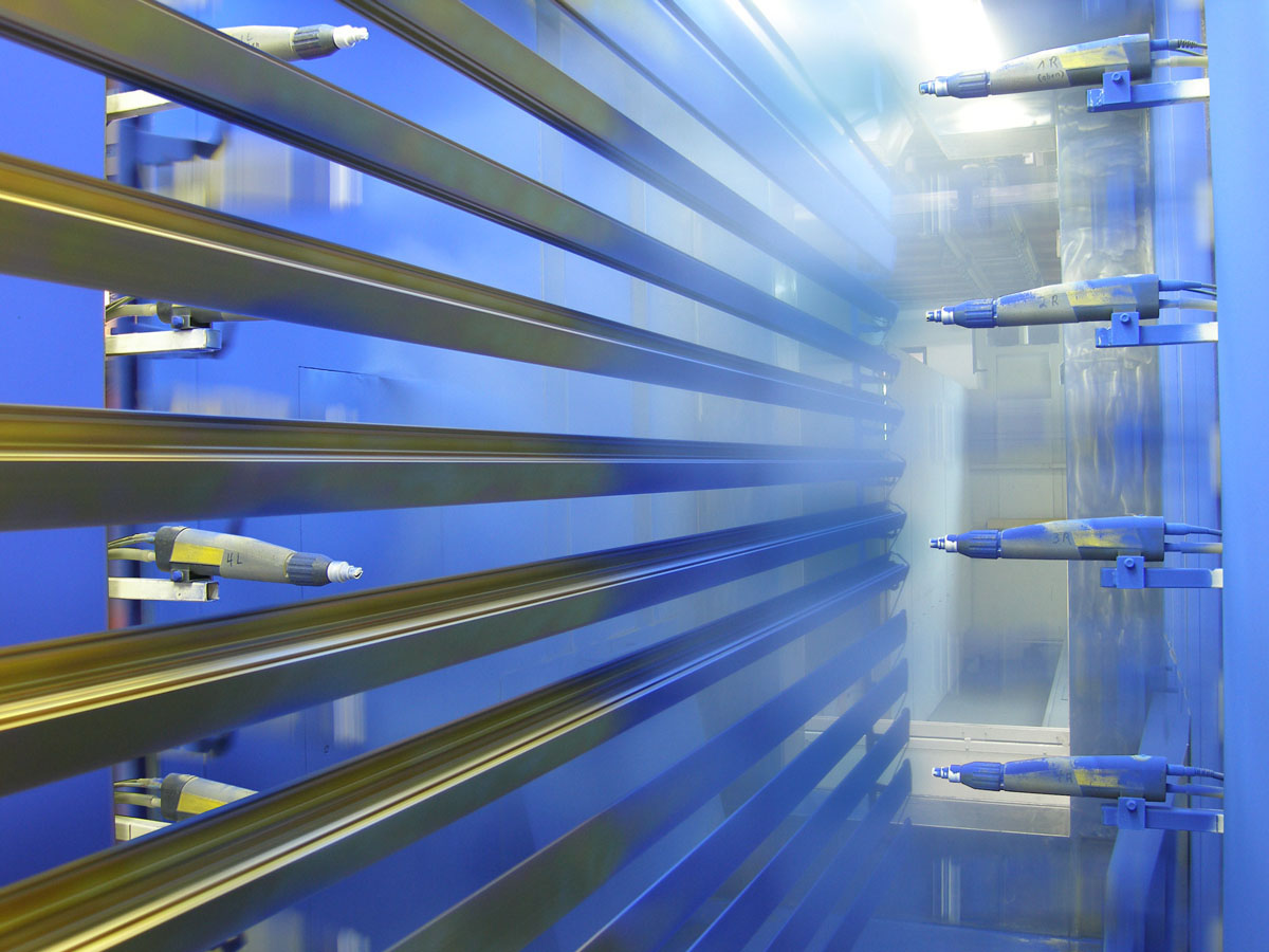 Oberflächenveredelung - R·B·B Aluminium-Profiltechnik AG